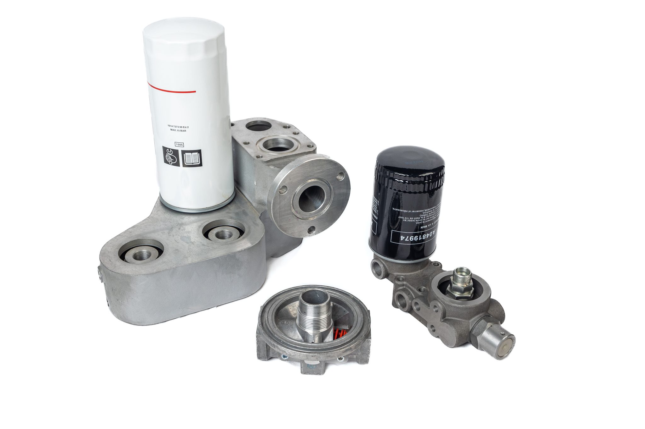 Oil filter manifold blocks - Compressor UNIparts